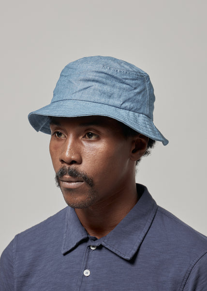 Chambray Bucket Hat – Shockoe Atelier